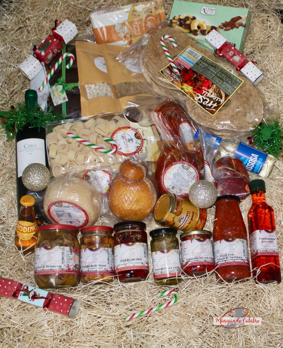 CHRISTMAS BOX "SANTA CLAUSE" - Mangiando Calabro